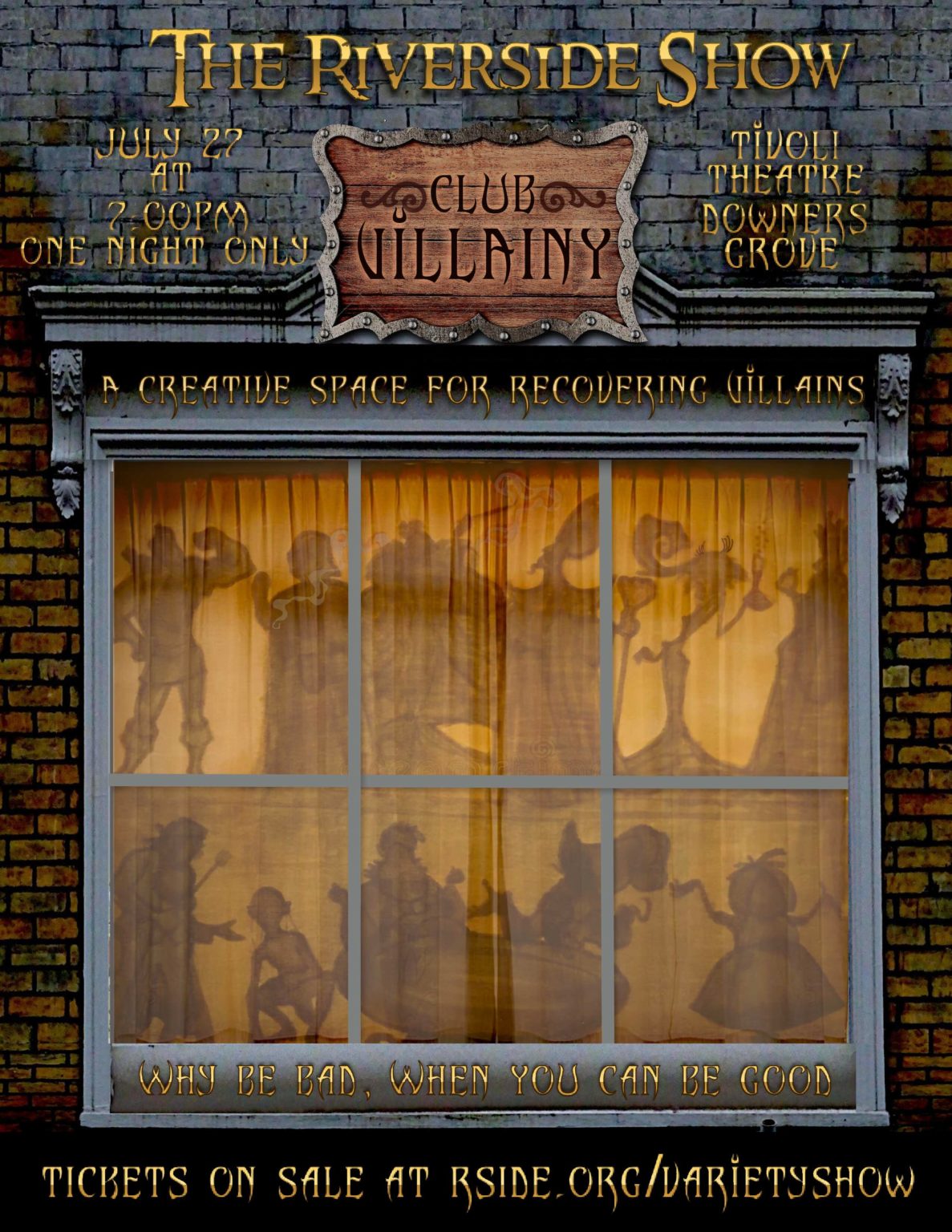 The Riverside Show at Tivoli Theatre - The Riverside Club for Adventure ...